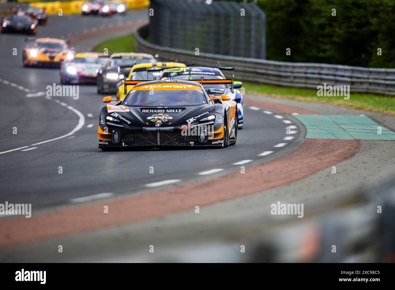 Le Mans, France. 15th June, 2024. 59 SAUCY Grégoire (swi), COTTINGHAM ...
