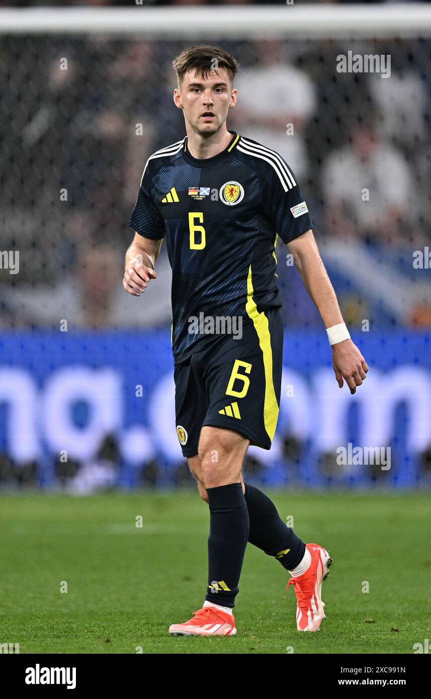 MUNICH, GERMANY - JUNE 14: Kieran Tierney during the UEFA EURO 2024 ...