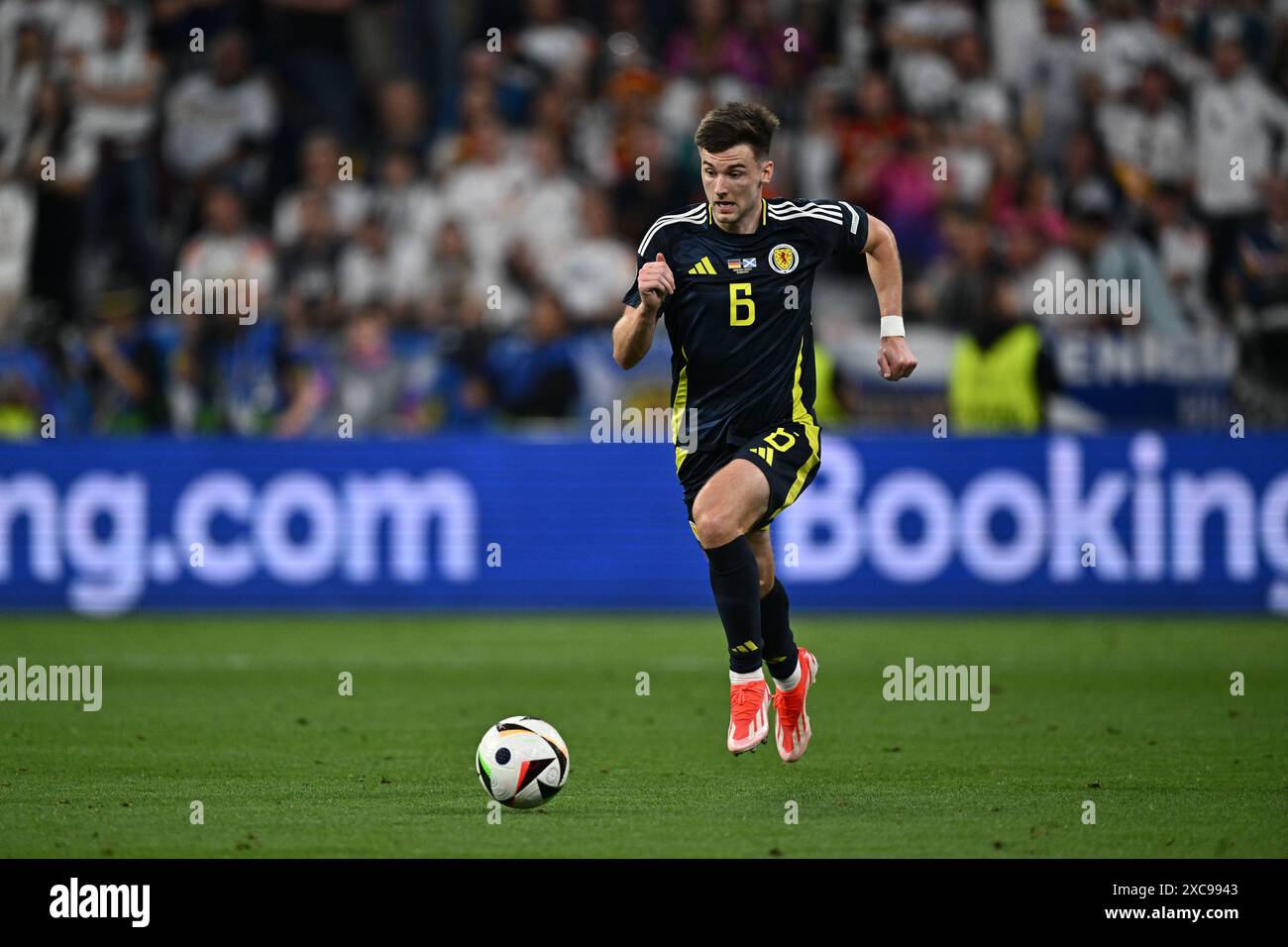 MUNICH, GERMANY - JUNE 14: Kieran Tierney during the UEFA EURO 2024 ...