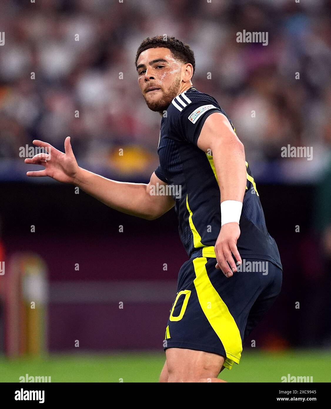 Scotland's Che Adams during the UEFA Euro 2024 Group A match at the ...