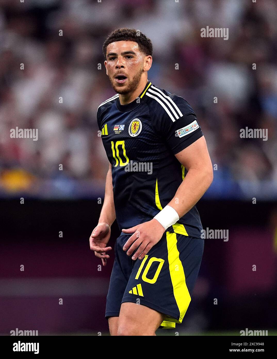 Scotland's Che Adams during the UEFA Euro 2024 Group A match at the ...