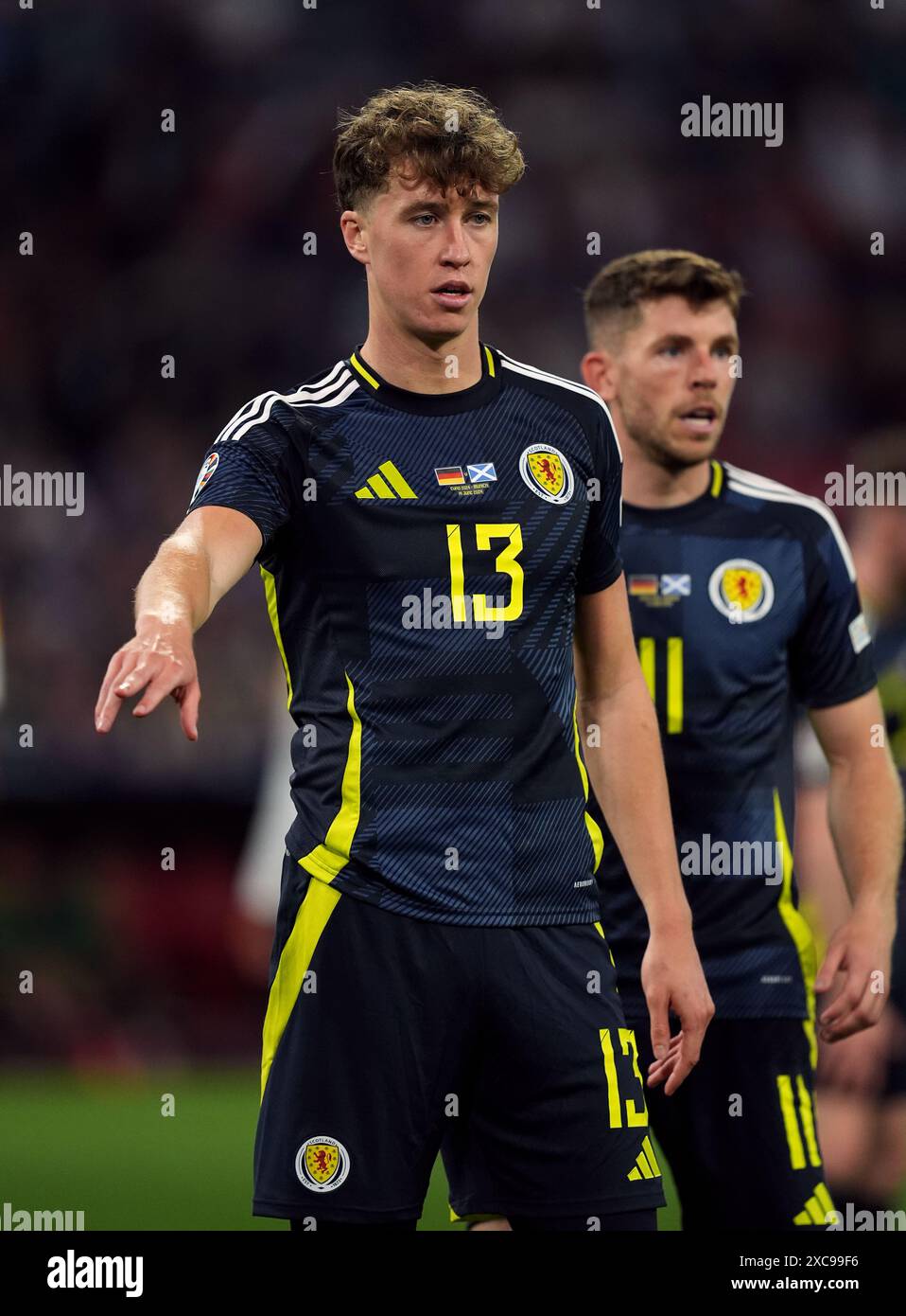 Scotland's Jack Hendry during the UEFA Euro 2024 Group A match at the ...