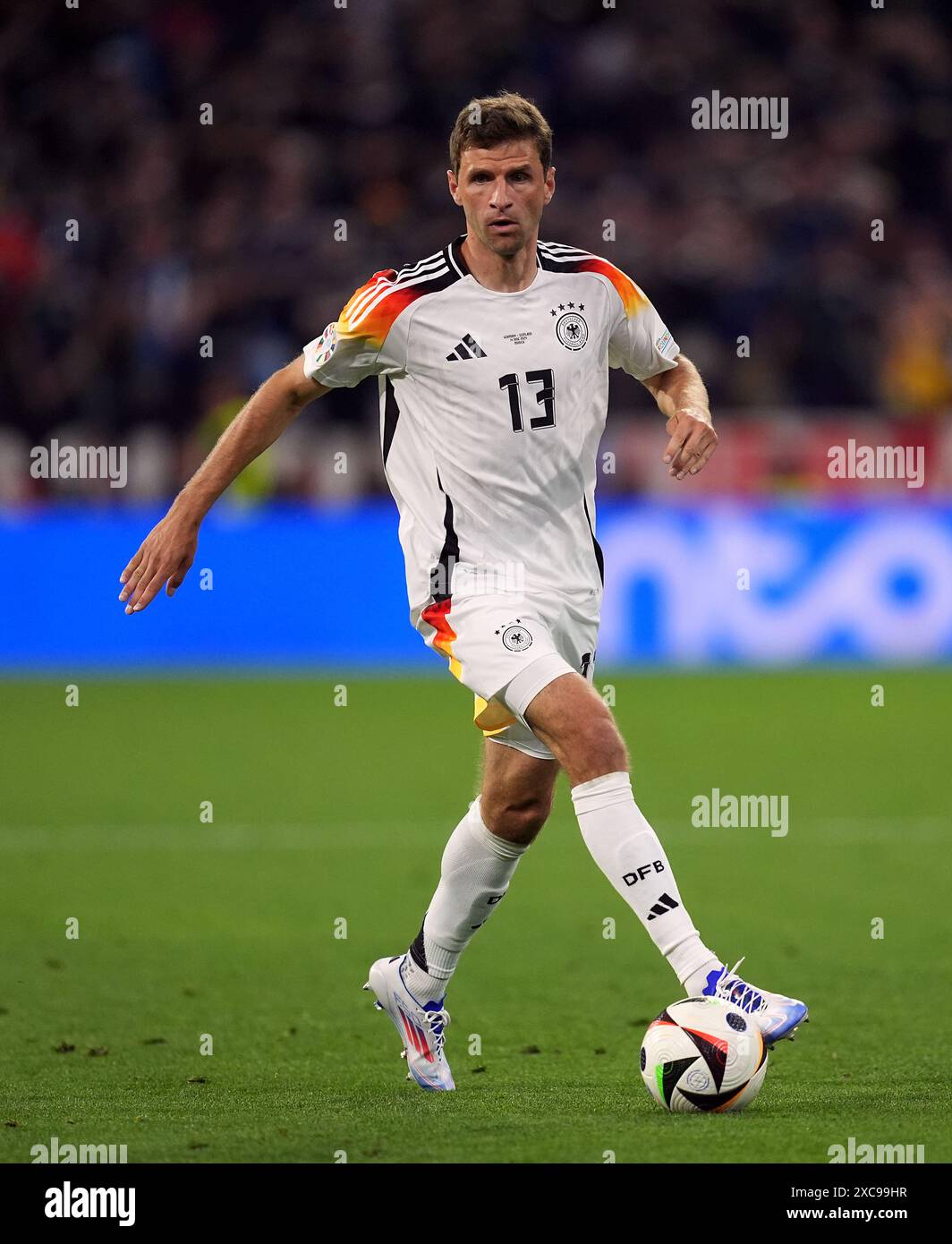 Germany's Thomas Muller during the UEFA Euro 2024 Group A match at the ...
