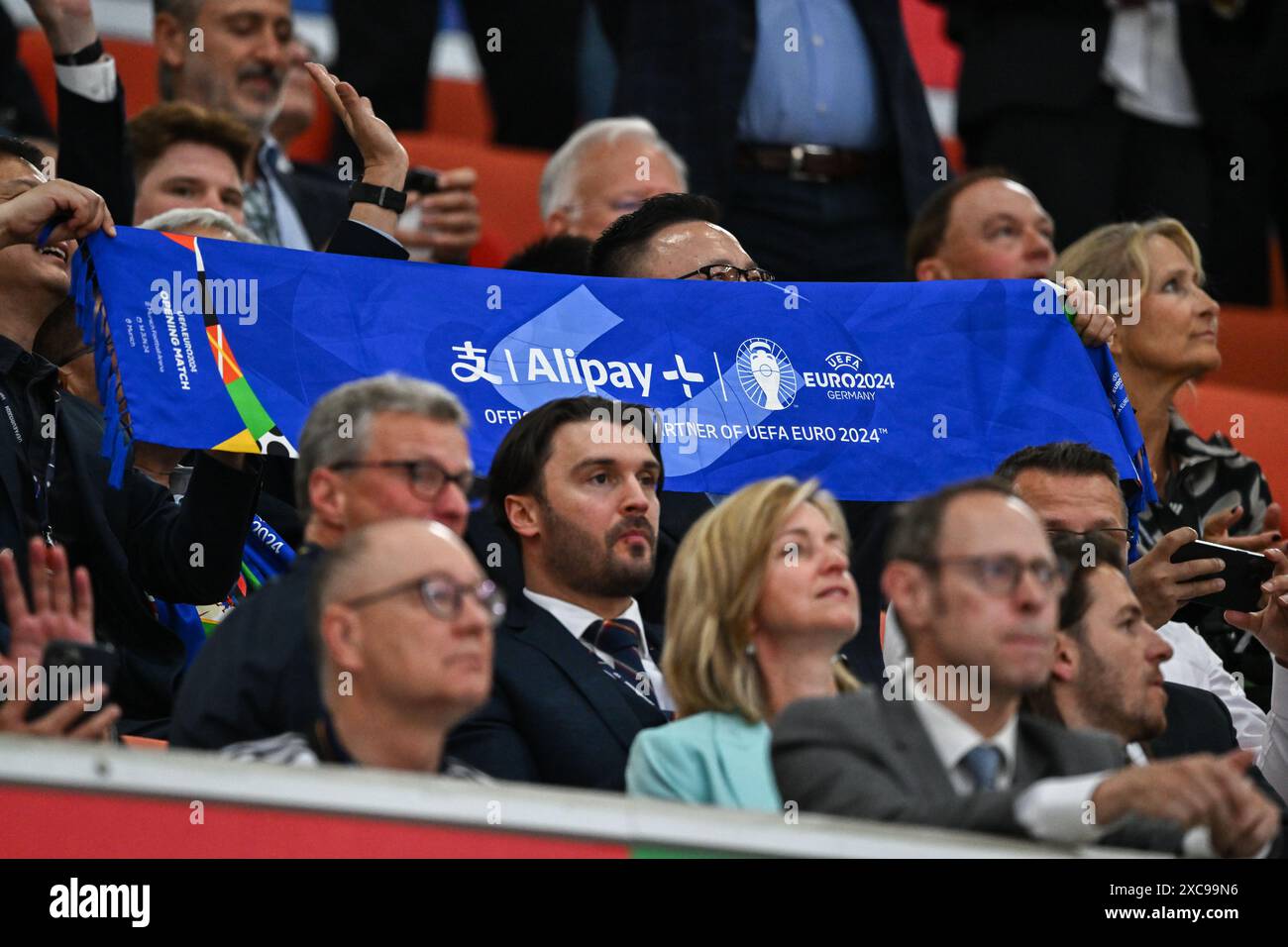 MUNICH, GERMANY - JUNE 14: All Pay CEO during the UEFA EURO 2024 group stage match between ...