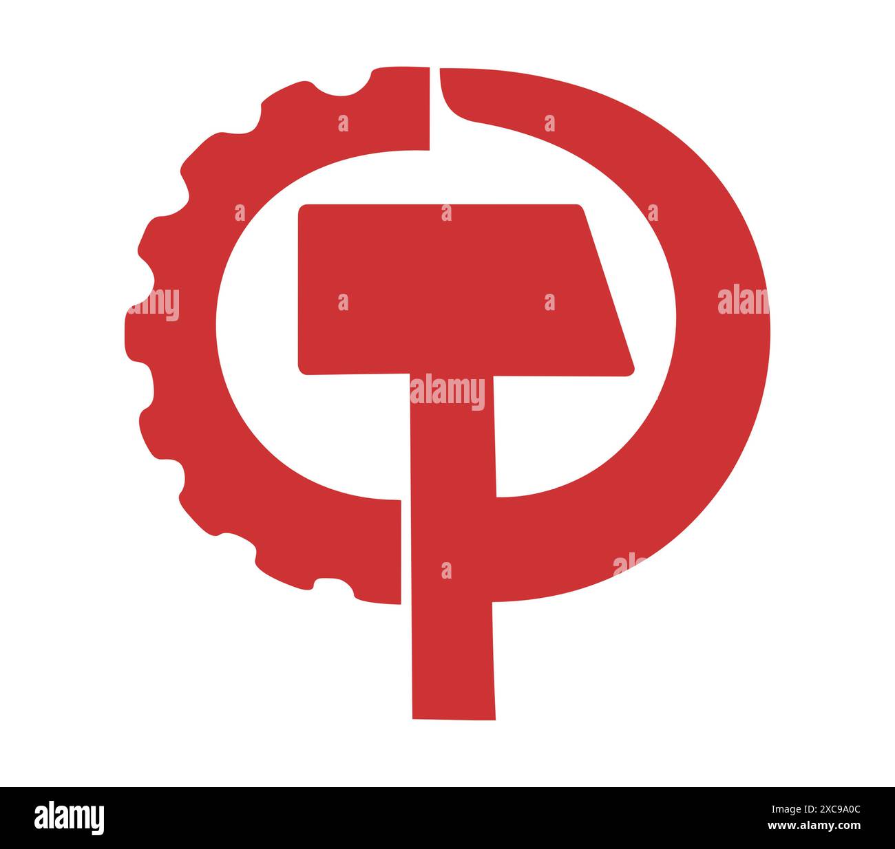 Communist party logo hi-res stock photography and images - Alamy
