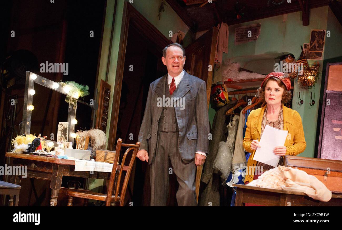 Kevin Whately (Herbie), Imelda Staunton (Rose) in GYPSY at the Chichester Festival Theatre ...