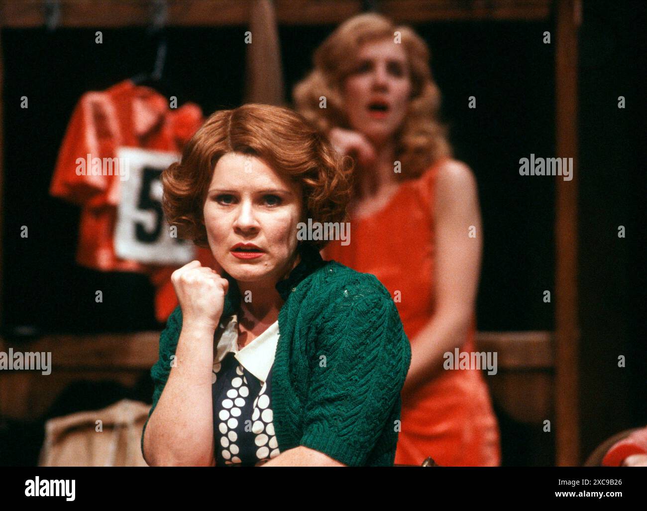 l-r: Imelda Staunton (Gloria Beatty), Denica Fairman (Mary Hawley) in ...