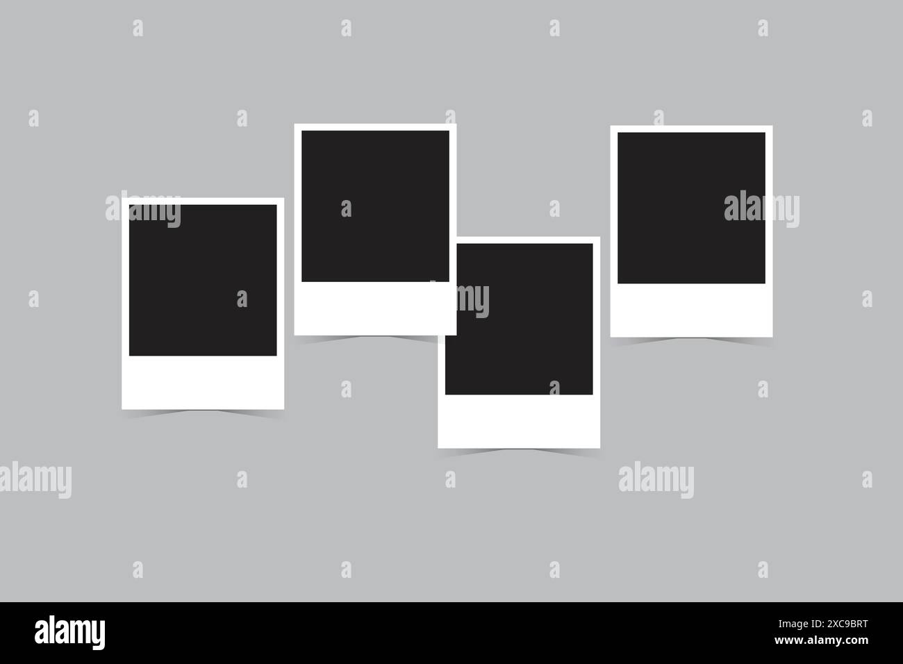 Collage photo effect Minimalist shadow Stock Vector Image & Art - Alamy