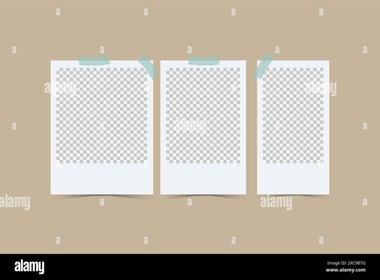 Collage photo effect Minimalist shadow Stock Vector Image & Art - Alamy