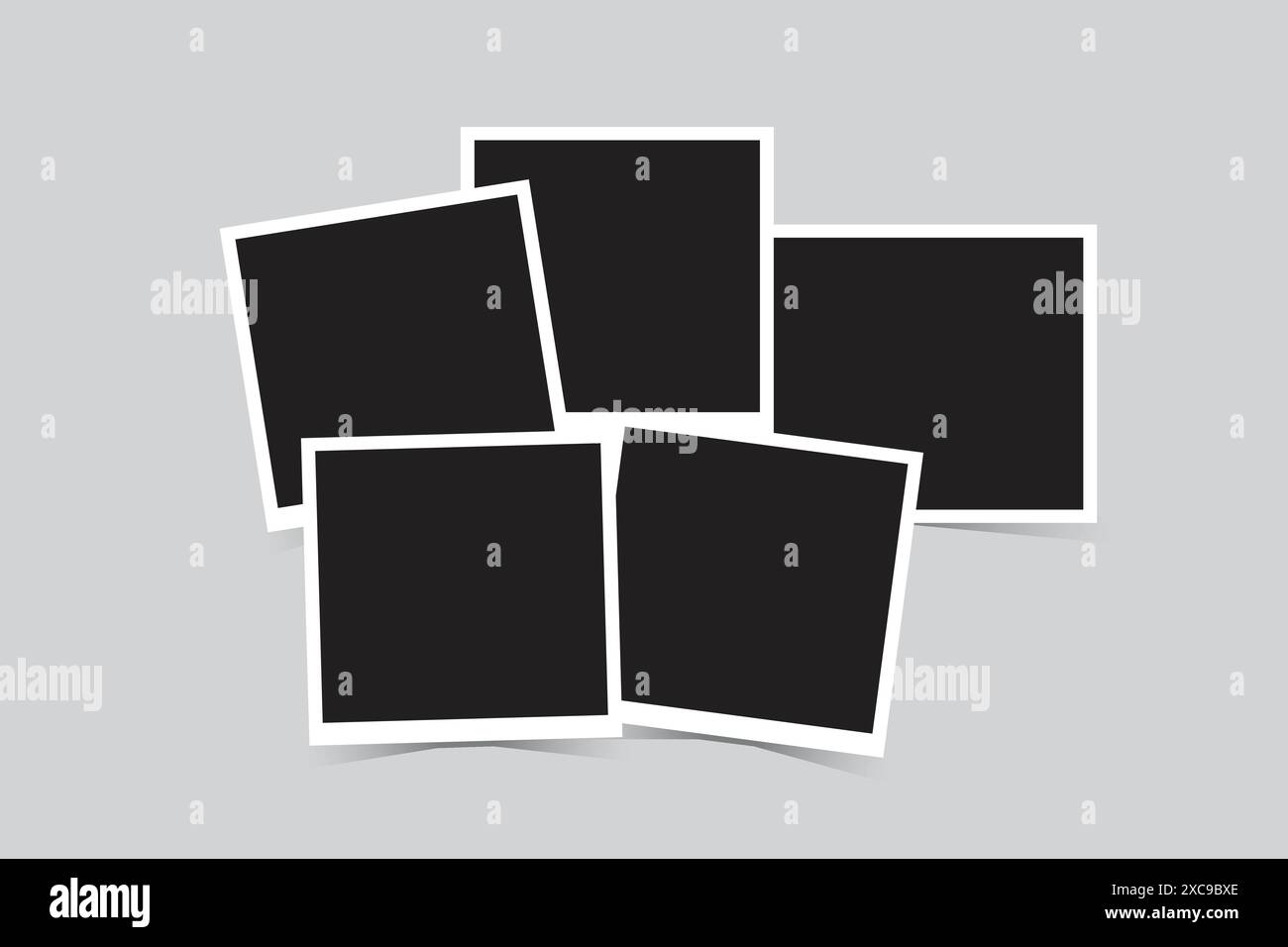 Collage photo effect Minimalist shadow Stock Vector Image & Art - Alamy