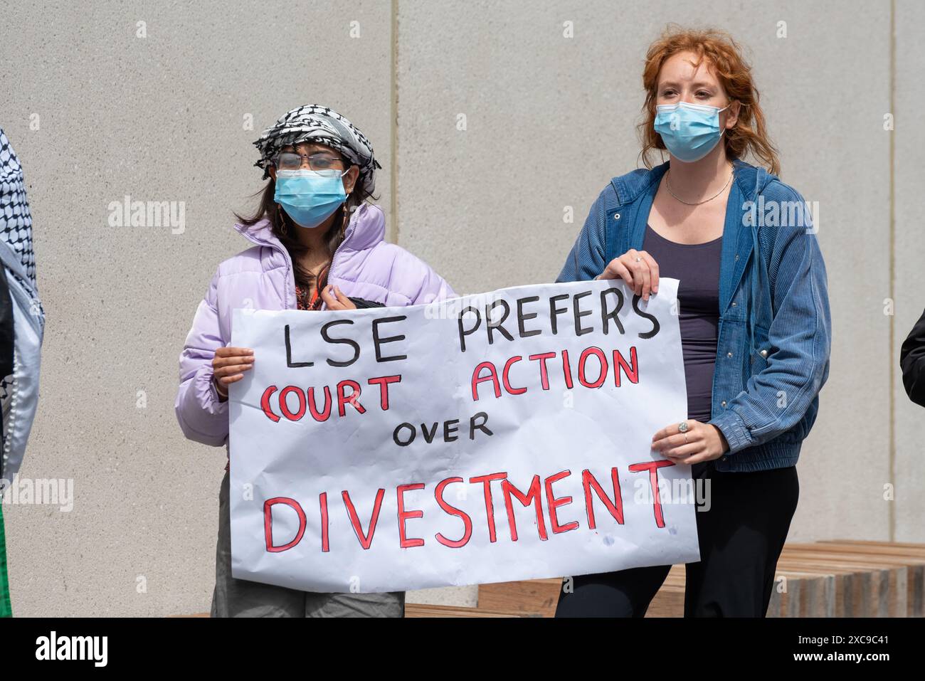 London, UK. 15 June 2024. Pro Palestine protesters gathered outside the ...