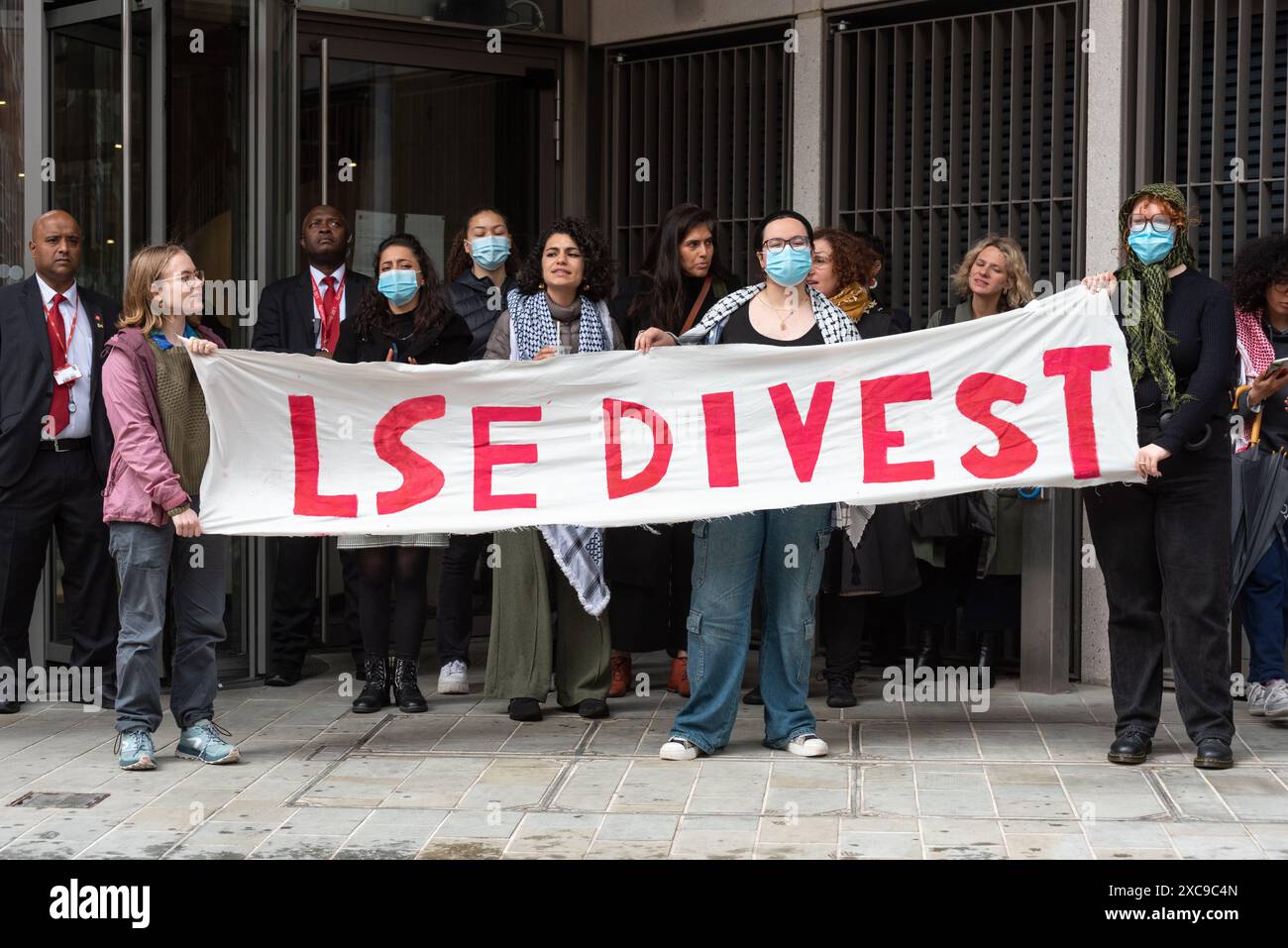 London, UK. 15 June 2024. Pro Palestine protesters gathered outside the ...
