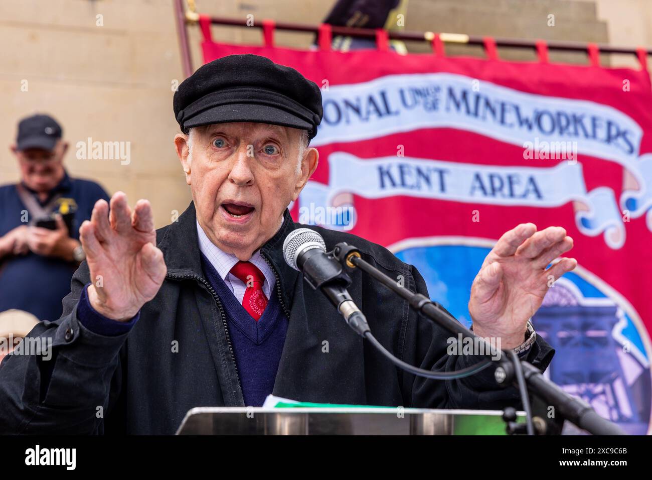 Sheffield, UK, 15 June 2024, Orgreave Truth and Justice Rally. Arthur ...