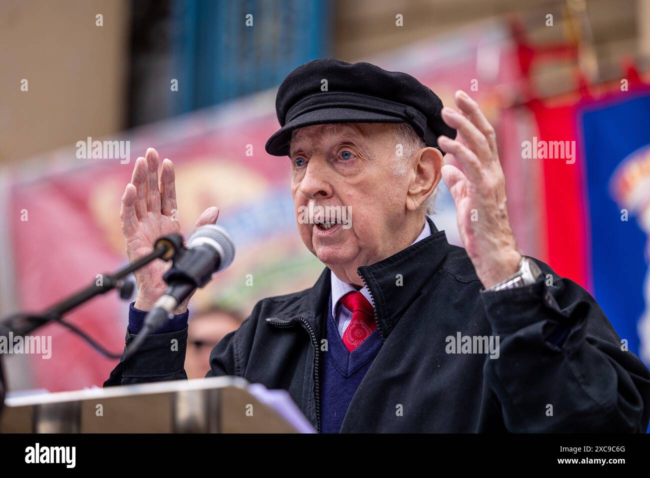 Sheffield, UK. 15th June, 2024. Orgreave Truth and Justice Rally ...