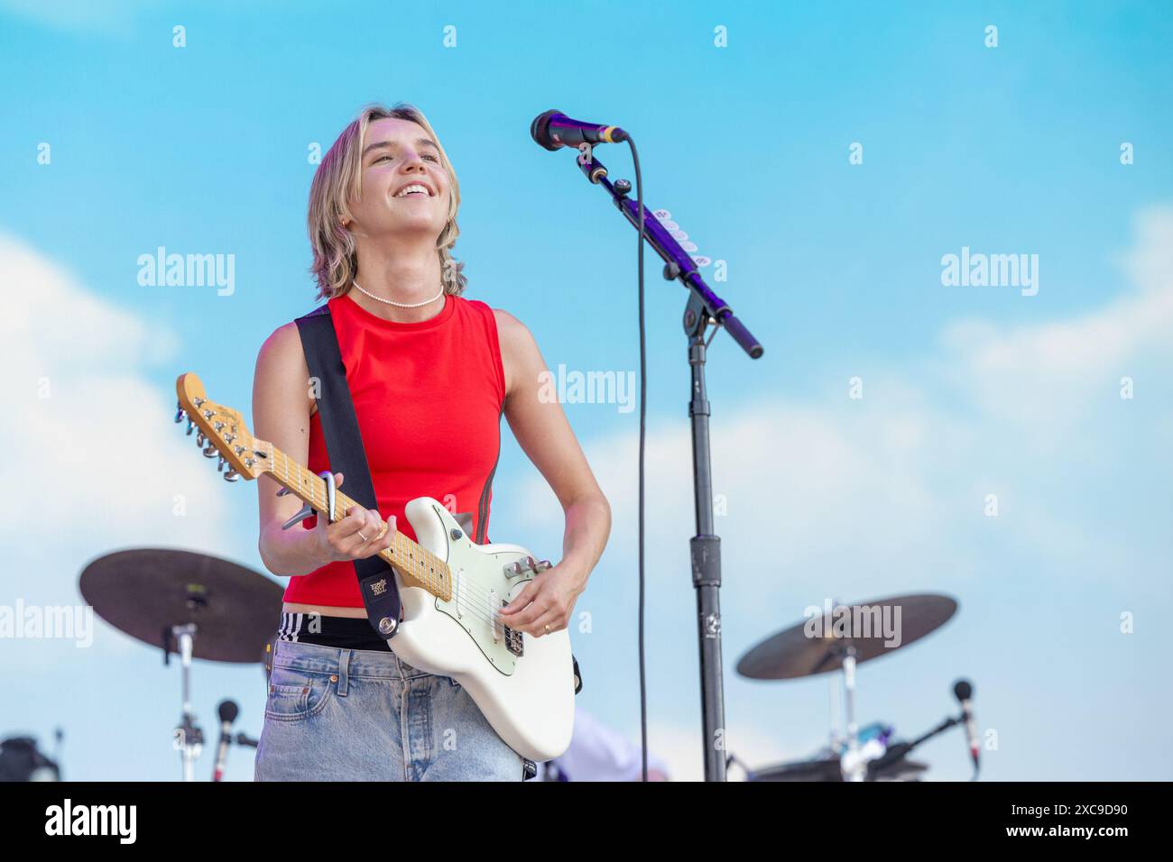 Manchester, USA. 14th June, 2024. The Japanese House (Amber Bain ...