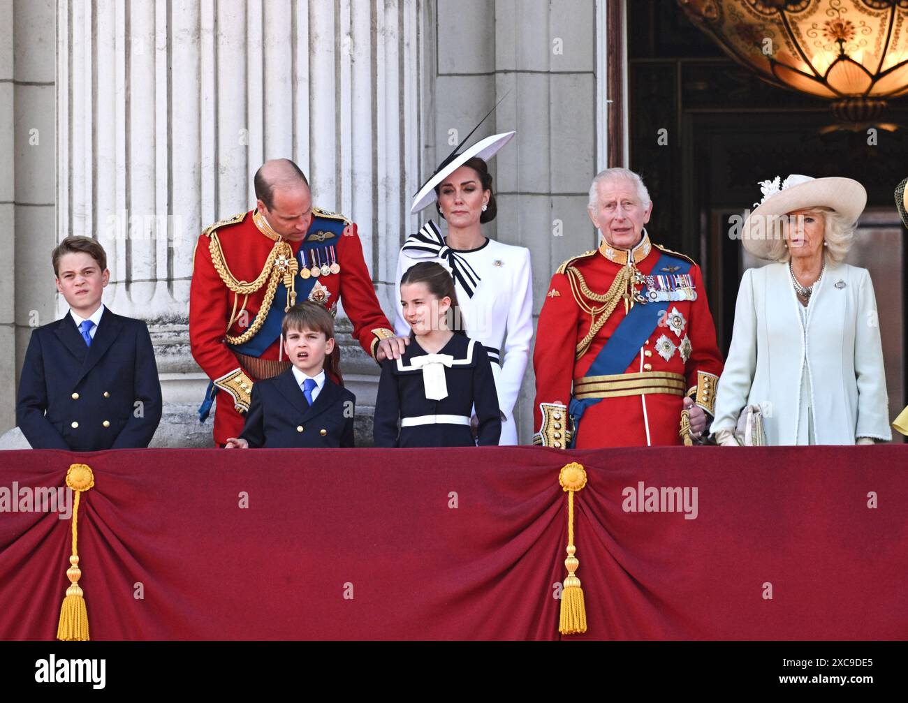London, UK. June 15th, 2024. The Princess of Wales, The Prince of Wales ...