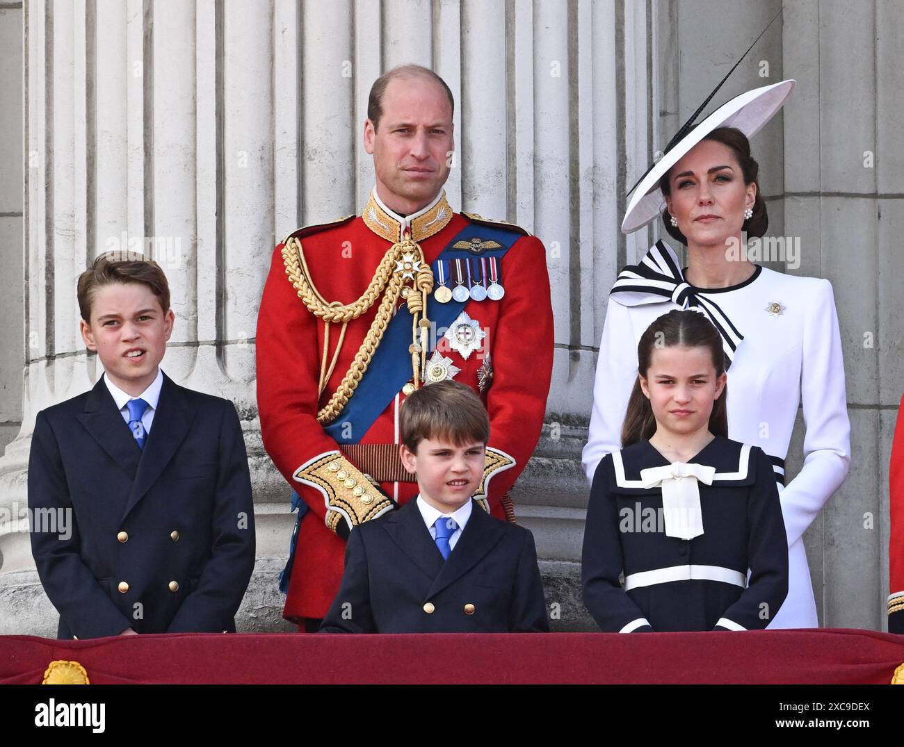 London, UK. June 15th, 2024. The Princess of Wales, The Prince of Wales ...