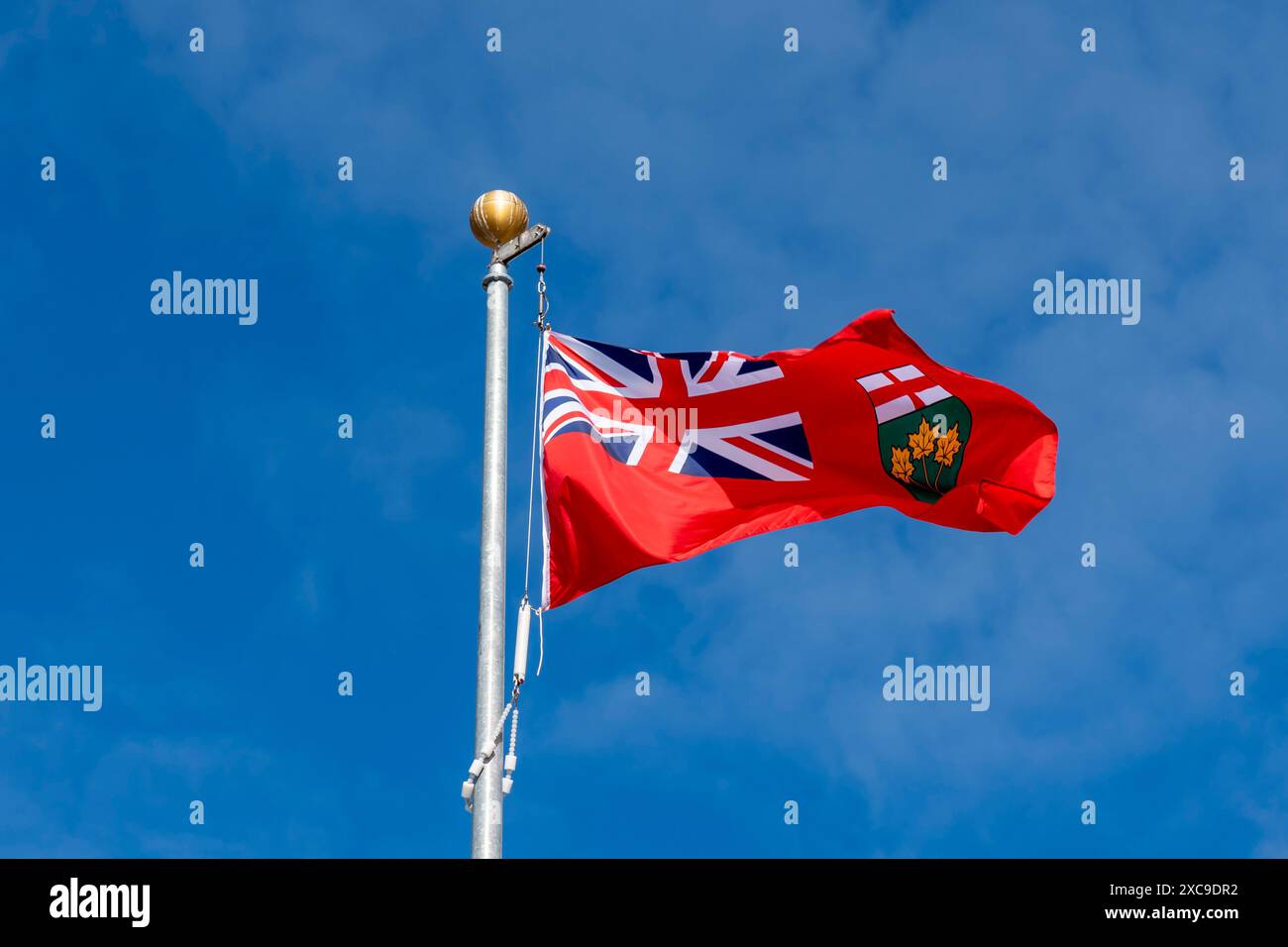 Ontario Canada Provincial Flag