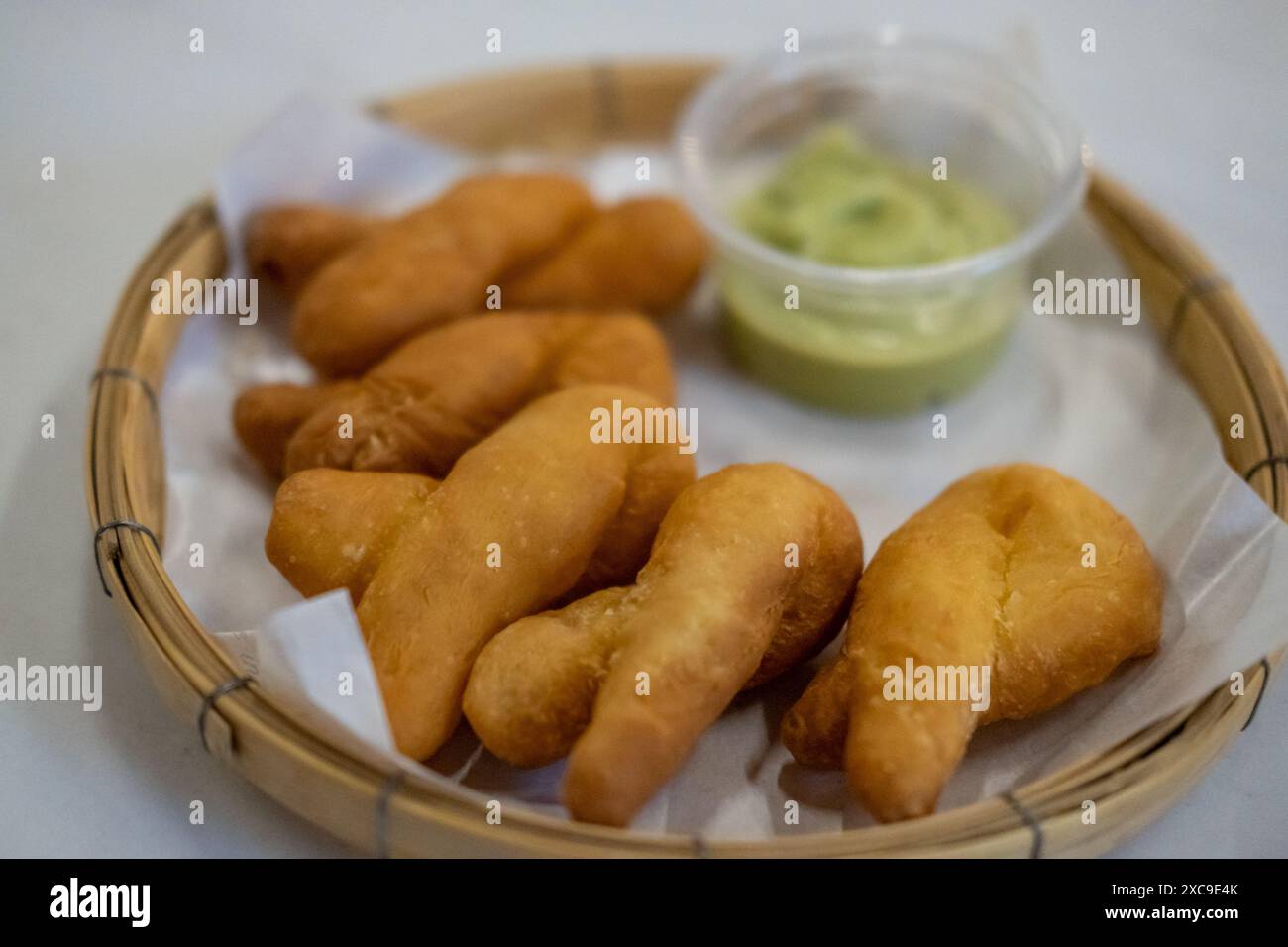 Pa Thong Ko, a popular Thai deep-fried dough or Thai-style Chinese ...