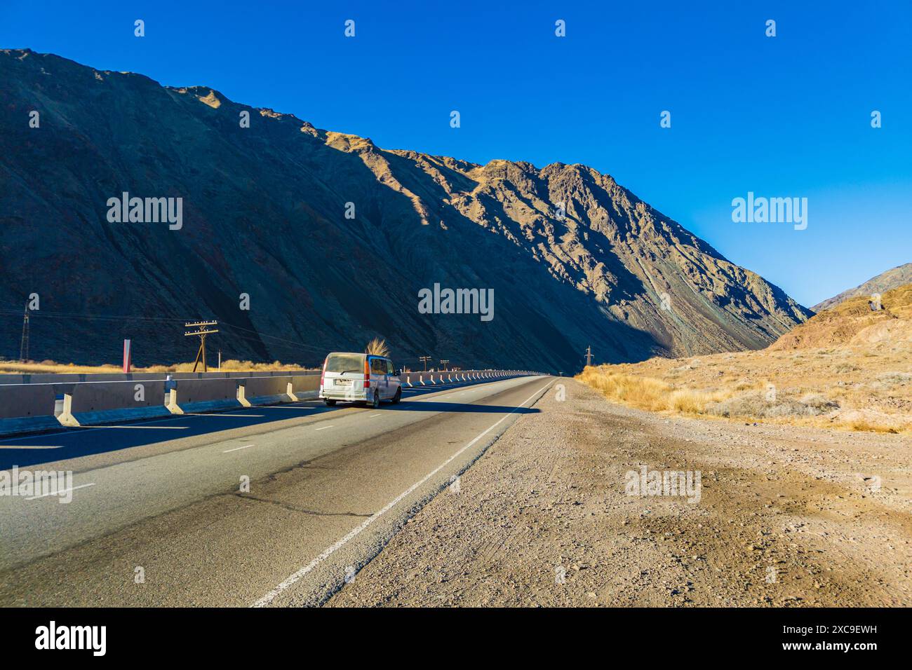 Car traveling through steep mountain hi-res stock photography and ...