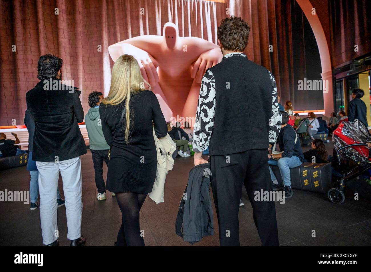 London, UK. 'Heaven's Gate' - a 360 degree immersive installation on ...