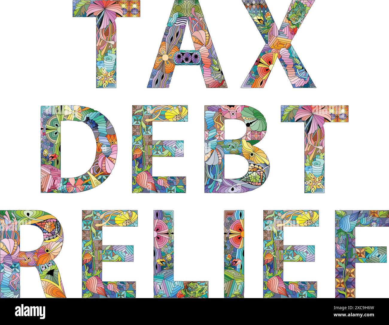 Relief font Stock Vector Images - Alamy