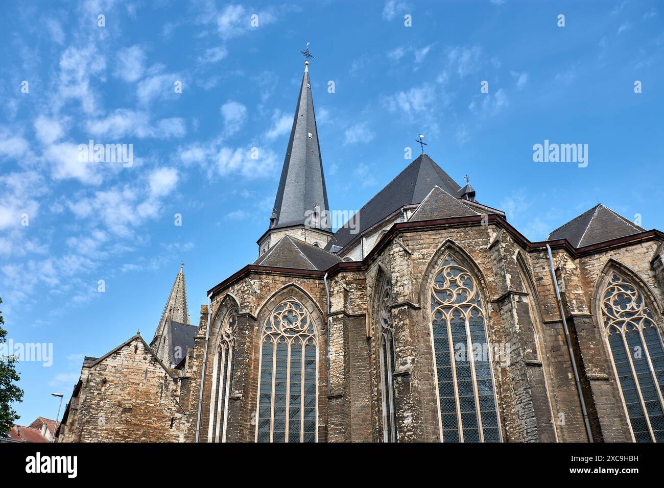 Church of Saint James or Church of Saint James, in Ghent, Belgium. The ...