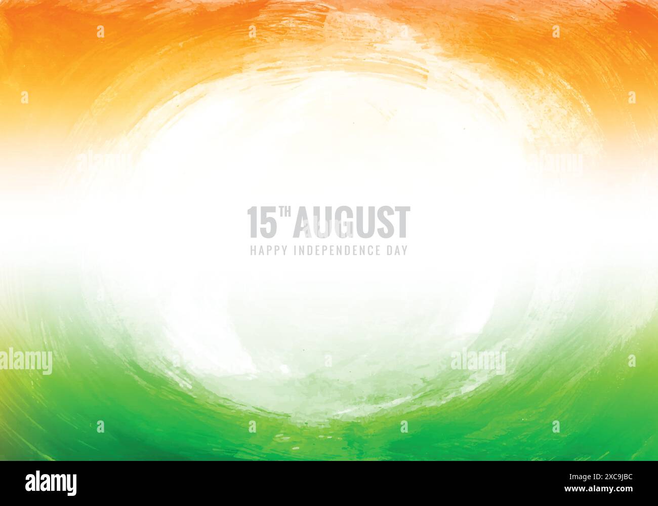 Indian independence day tricolor watercolor texture background Stock ...