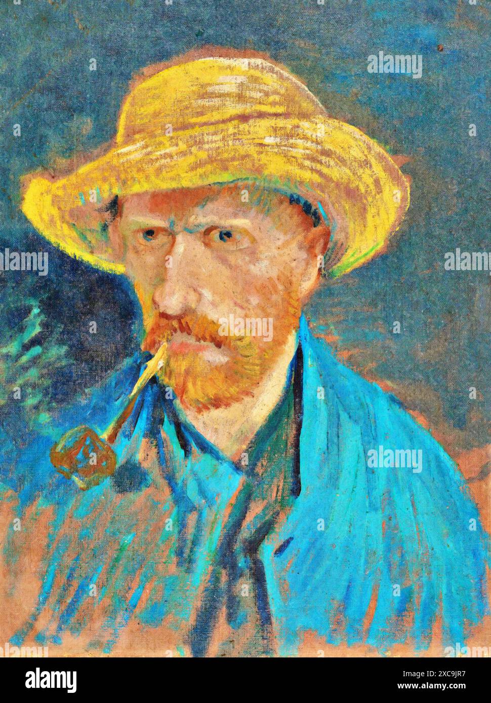 Self-Portrait, 1887 (Painting) Artist Gogh, Vincent van (1853-90 ...