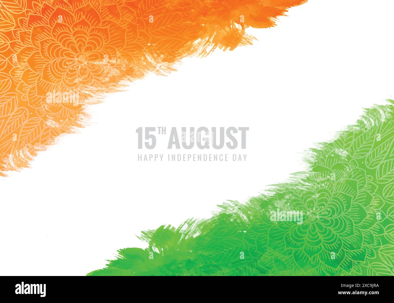 National flag colours for indian independence day celebration ...