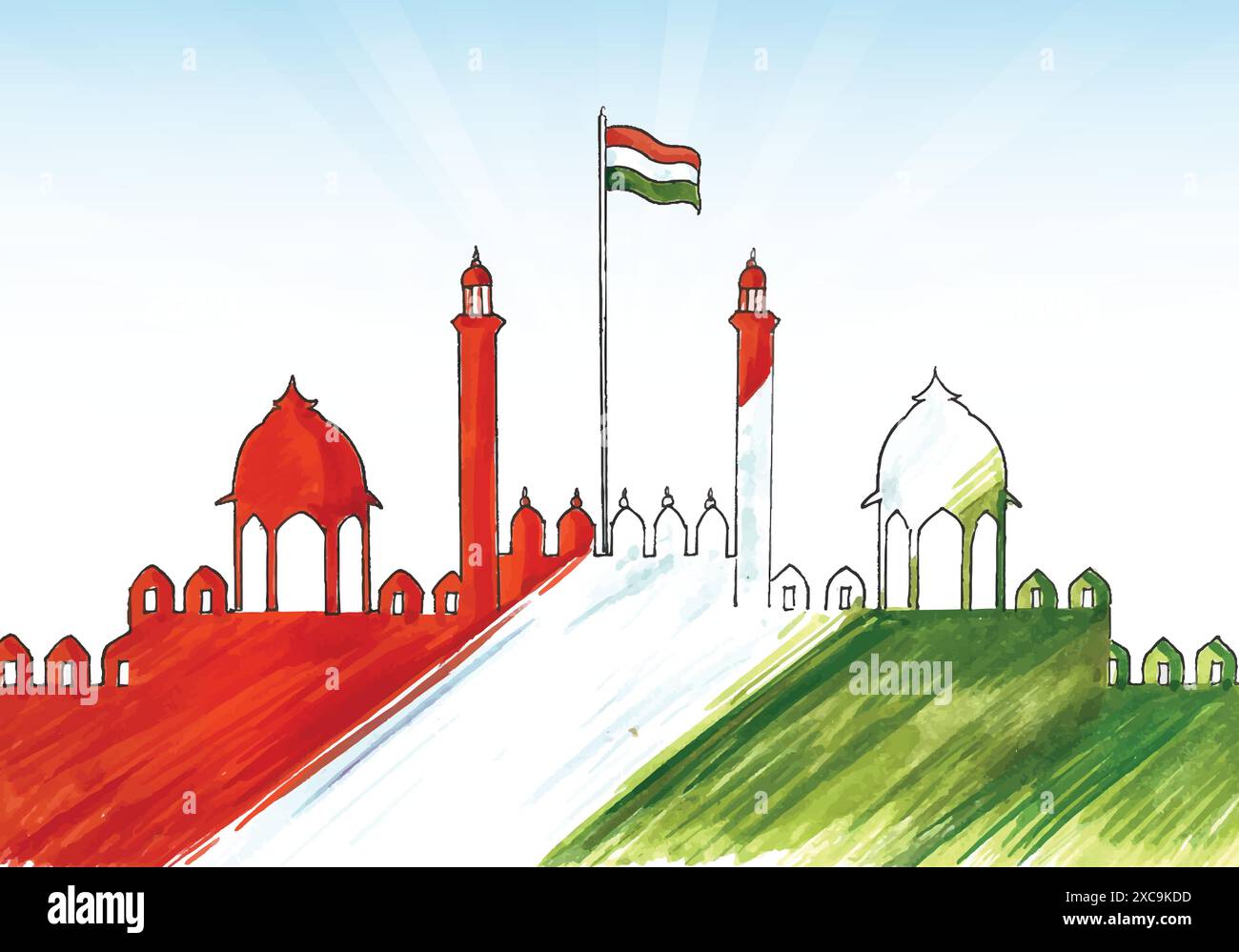 Lal kila hi-res stock photography and images - Alamy