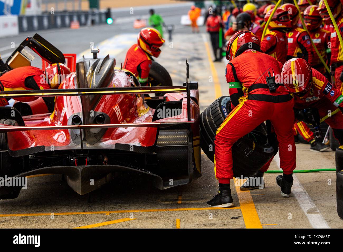 Le Mans, France. 15th June, 2024. 51 PIER GUIDI Alessandro (ita ...