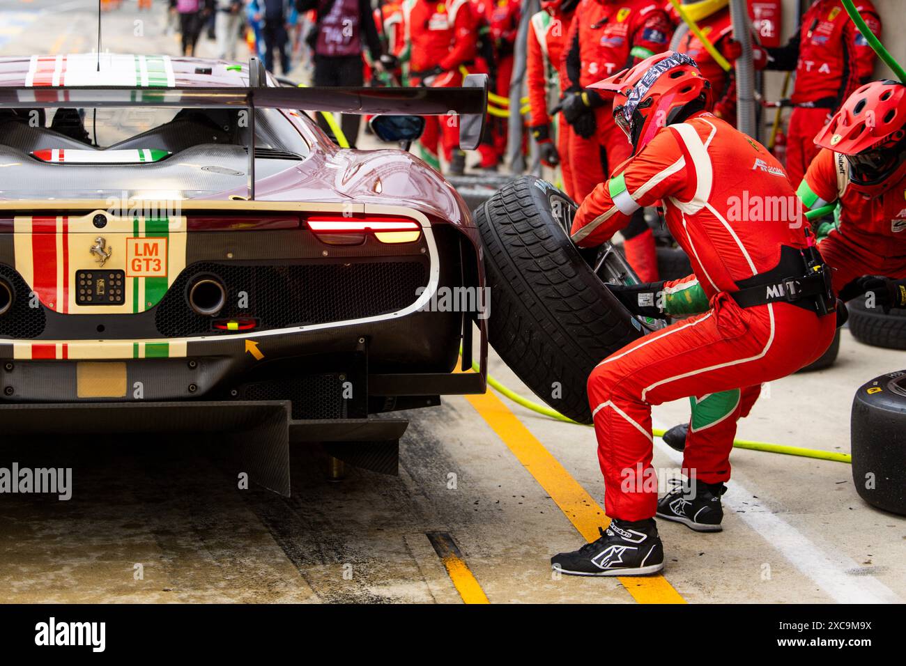 Le Mans, France. 15th June, 2024. 155 LAURSEN Johnny (dnk), LAURSEN ...