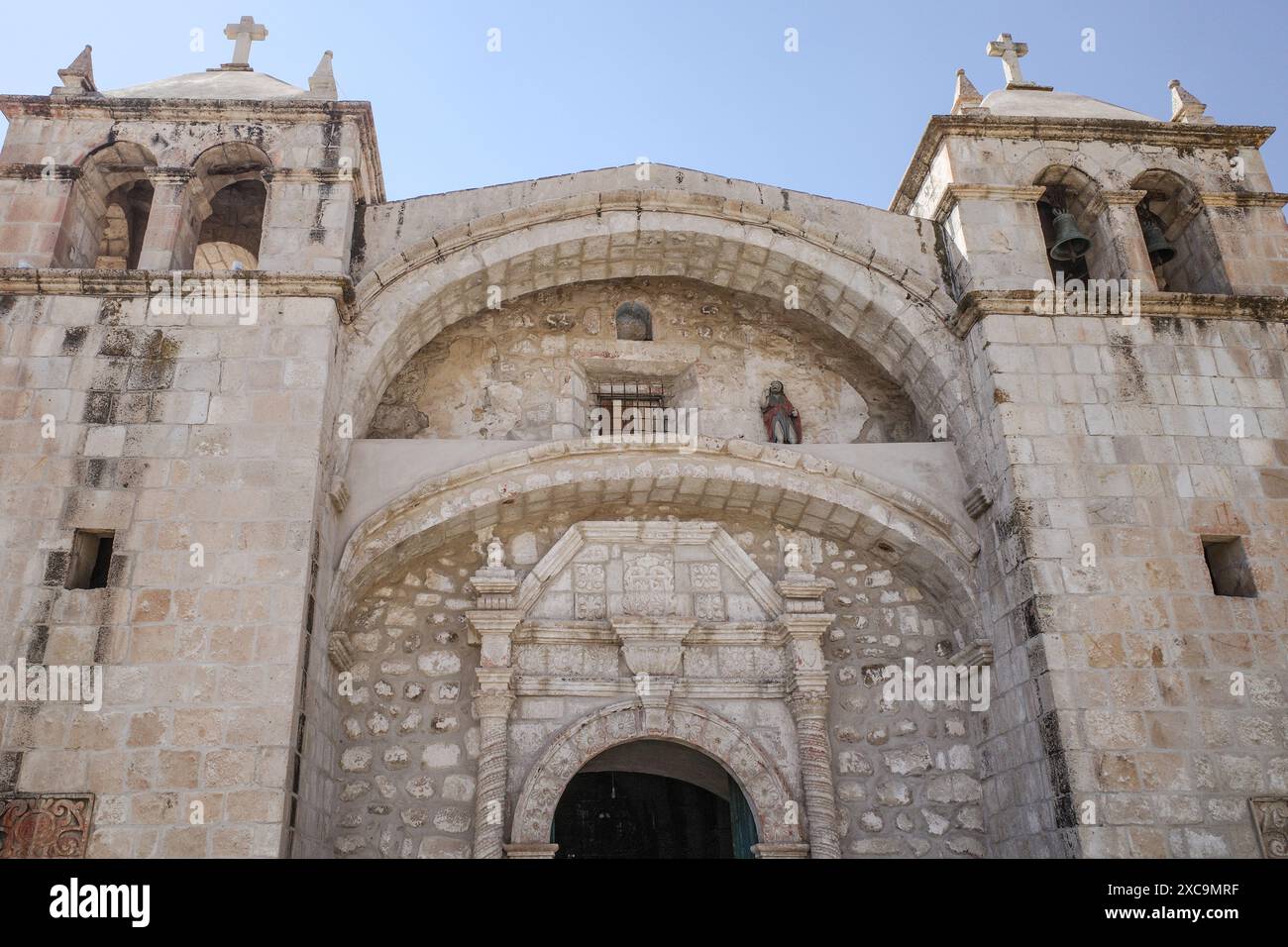 Sibayo, Peru - Dec 5, 2023: Colonial Church Iglesia de Sibayo in the ...
