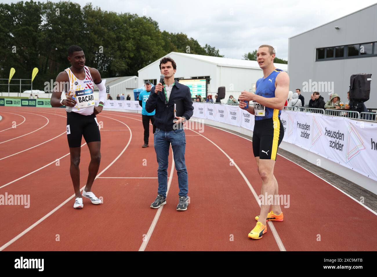 Heusden Zolder, Belgium. 15th June, 2024. Belgian Elie Bacari and ...