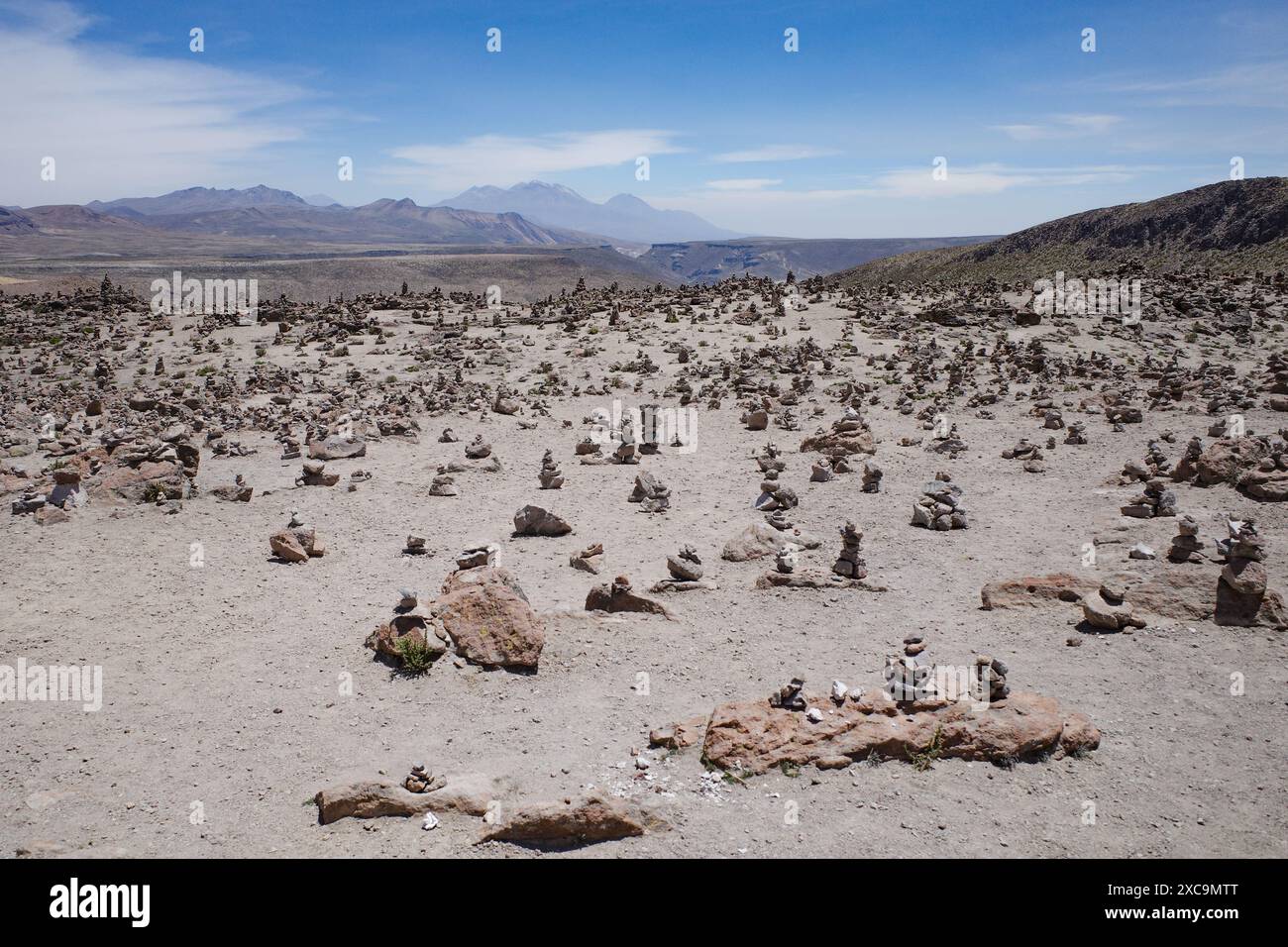 Arequipa, Peru - Dec 5, 2023: Mirador De Los Volcanes (Volcano ...