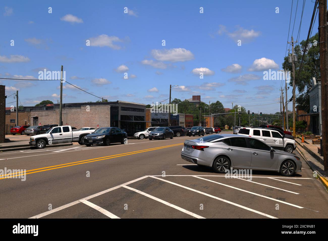 Historic downtown, Brookhaven, Mississippi Stock Photo - Alamy