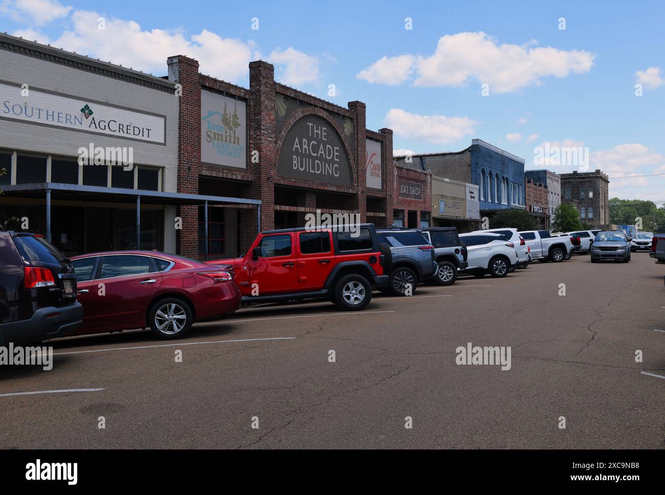 Historic downtown, Brookhaven, Mississippi Stock Photo - Alamy