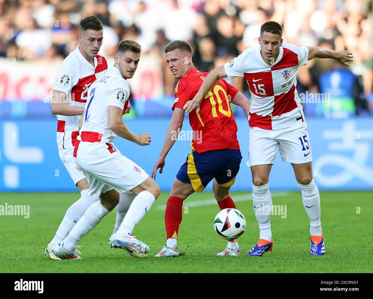 Berlin, Germany. 15th June, 2024. Soccer, UEFA Euro 2024, European ...