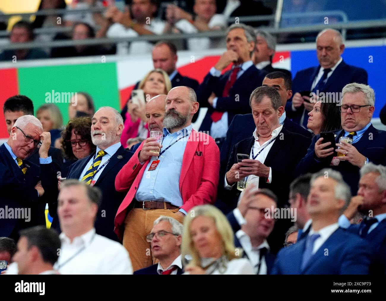 Centrica Chief Executive Chris O'Shea and Alastair Campbell in the ...