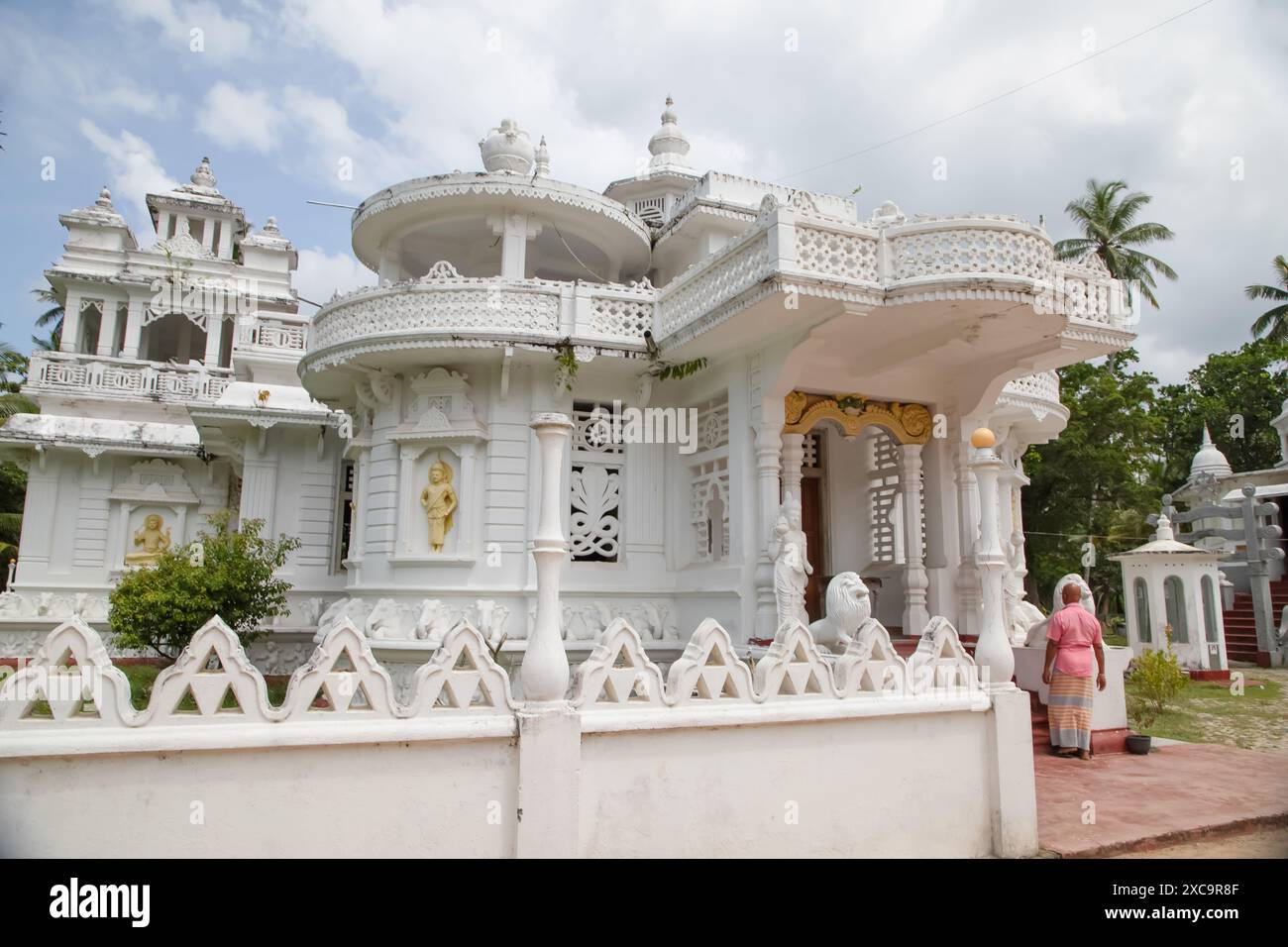 Balapitya Purana Viharay, Sri Lanka. 07. 02. 2023 Old Buddhist temple ...