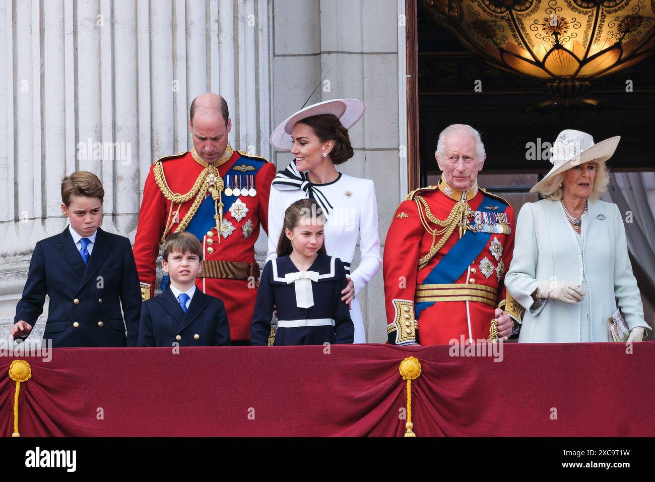 Buckingham Palace, London, UK. 15th June, 2024. Prince William ...