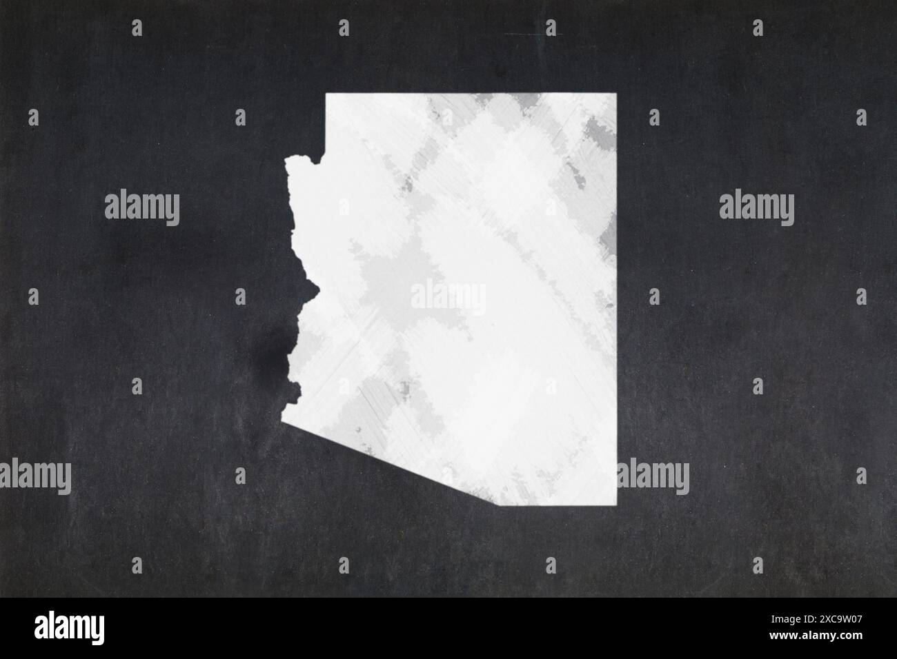 Physical map of arizona hi-res stock photography and images - Alamy