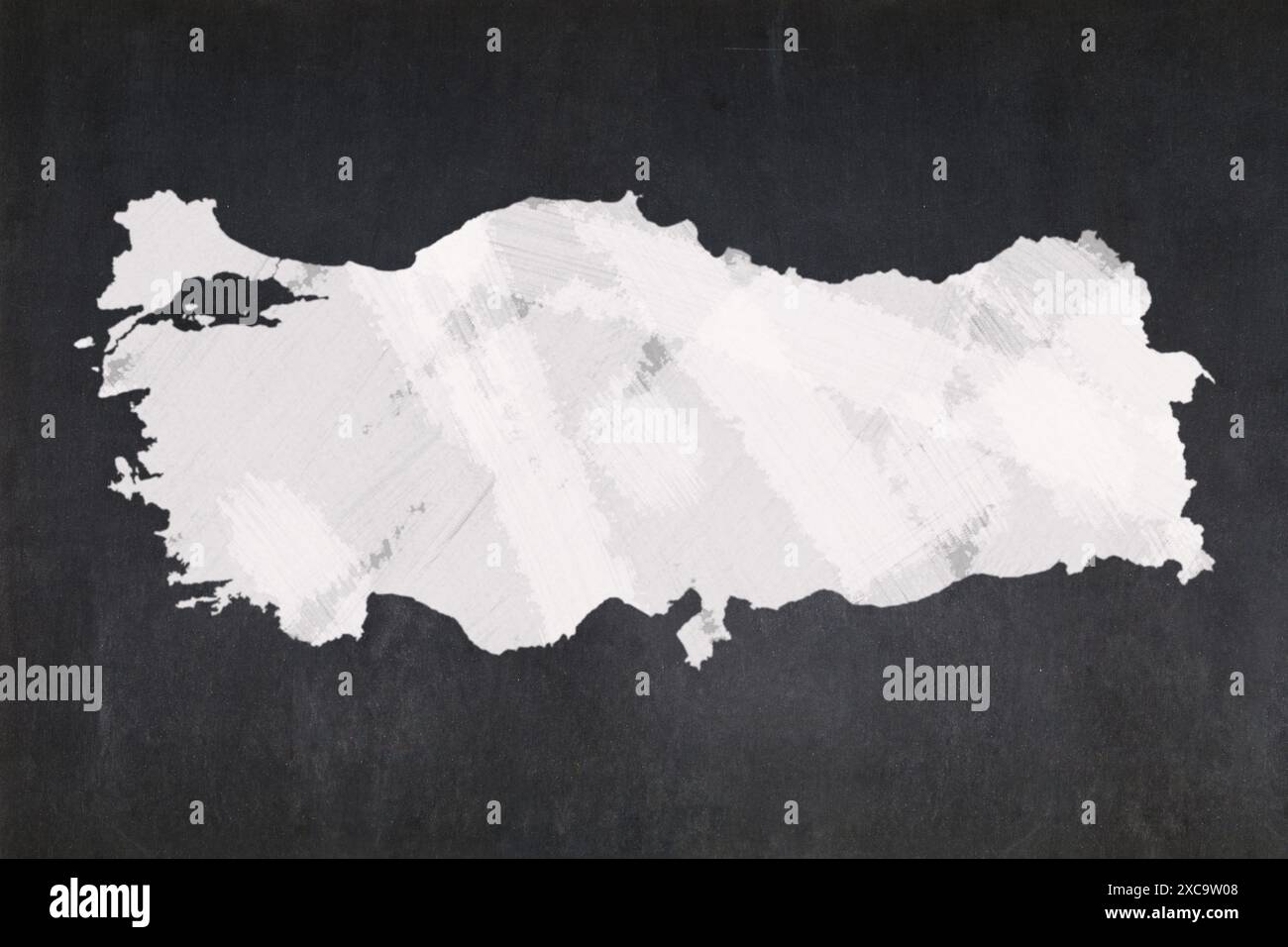 Turkish map in black hi-res stock photography and images - Alamy