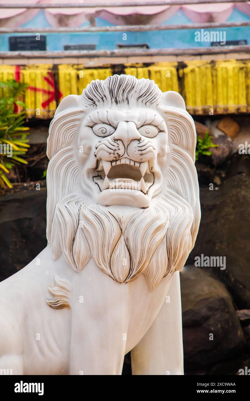 Aluthgama, Sri Lanka 07. 02. 2023 Statue in Kande Viharaya Temple in ...