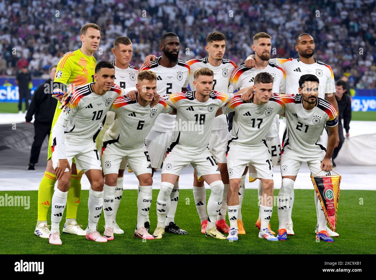 Germany team photo euro 2024 musiala hi-res stock photography and ...