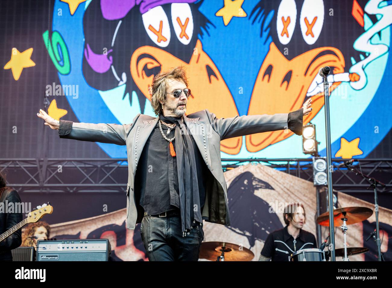 Solvesborg, Sweden. 06th, June 2024. The American rock band The Black ...