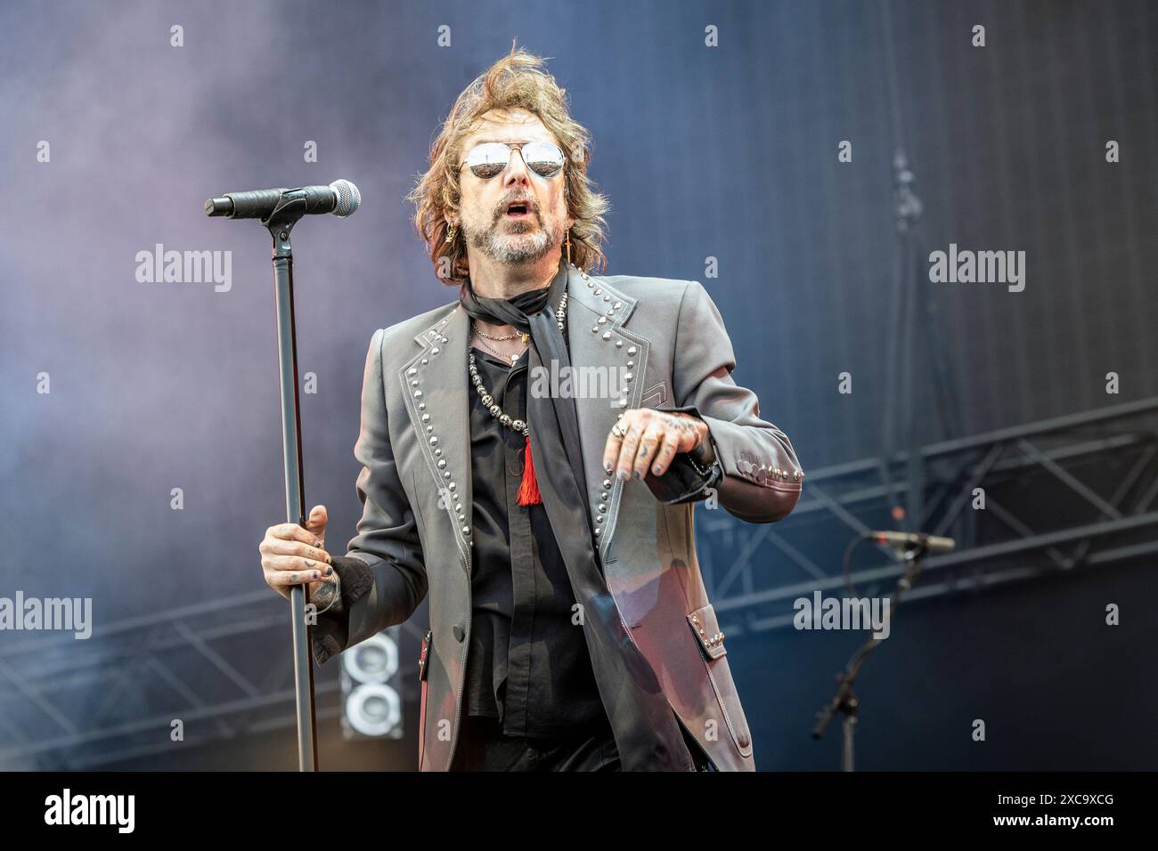 Solvesborg, Sweden. 06th, June 2024. The American rock band The Black ...
