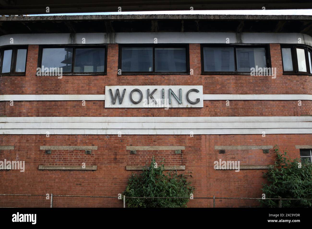 Woking signal box at Woking railway station Grade II listed building ...