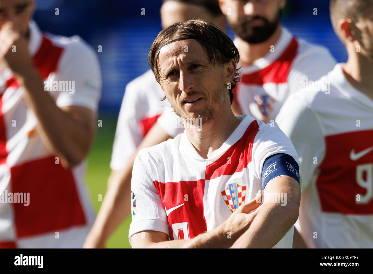 Luka Modric during UEFA Euro 2024 game between national teams of Spain ...